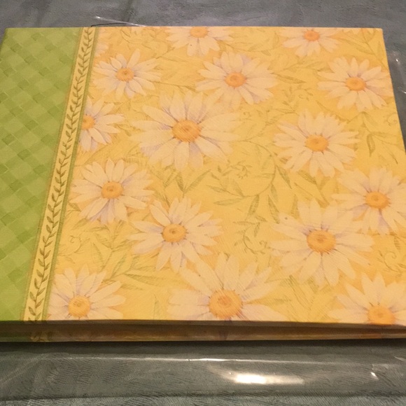 K&Company | Office | Daisy Flower Scrap Picture Book New In X 9in ...